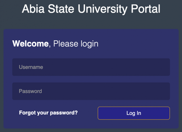 ABSU Portal Login | How To Check portal.abiastateuniversity.edu.ng